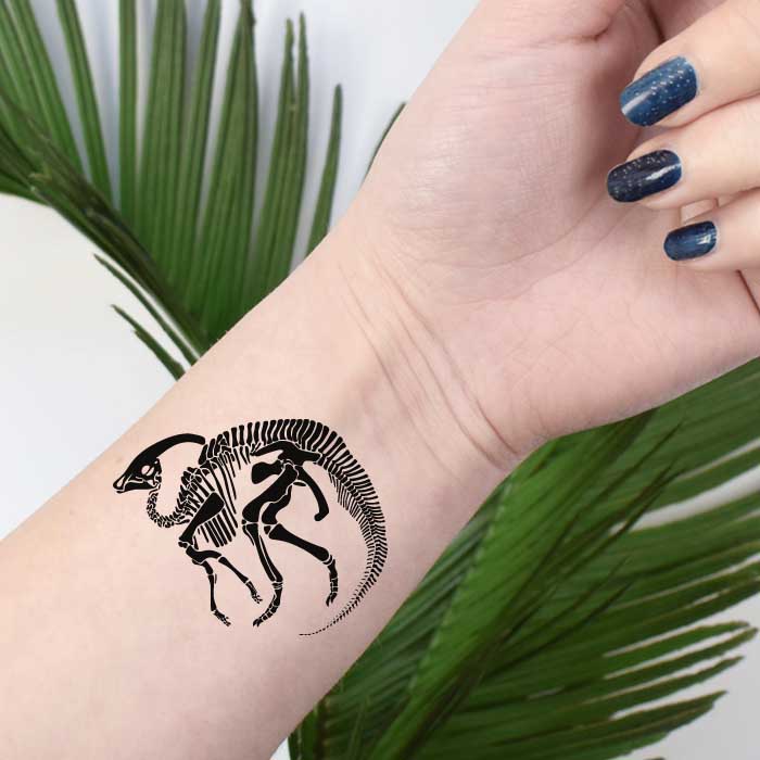 Dinosaur Skeleton Tattoo Designs